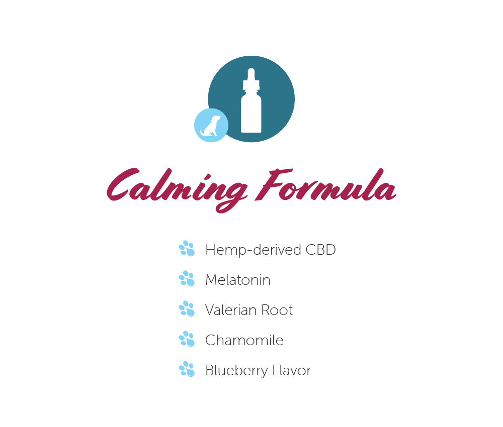 Broad Spectrum CBD Dog Calming Oil Tincture